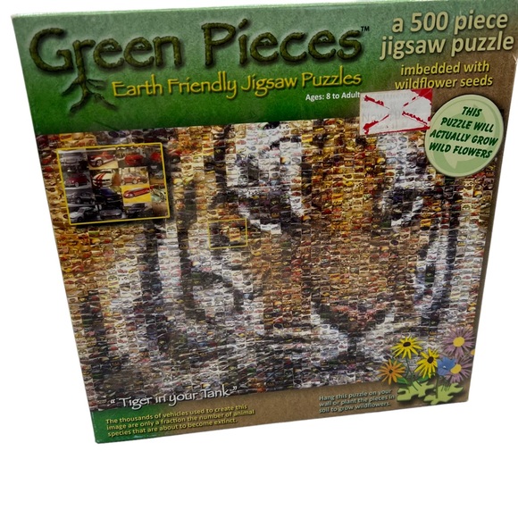 Green Pieces | Toys | New Green Pieces A Tiger In Your Tank Photomosaic ...